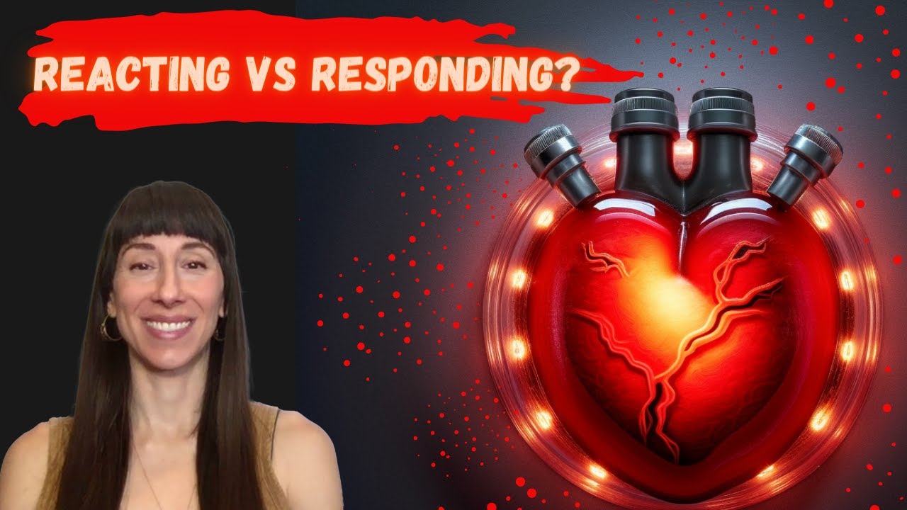 REACTING VS. RESPONDING? - YouTube