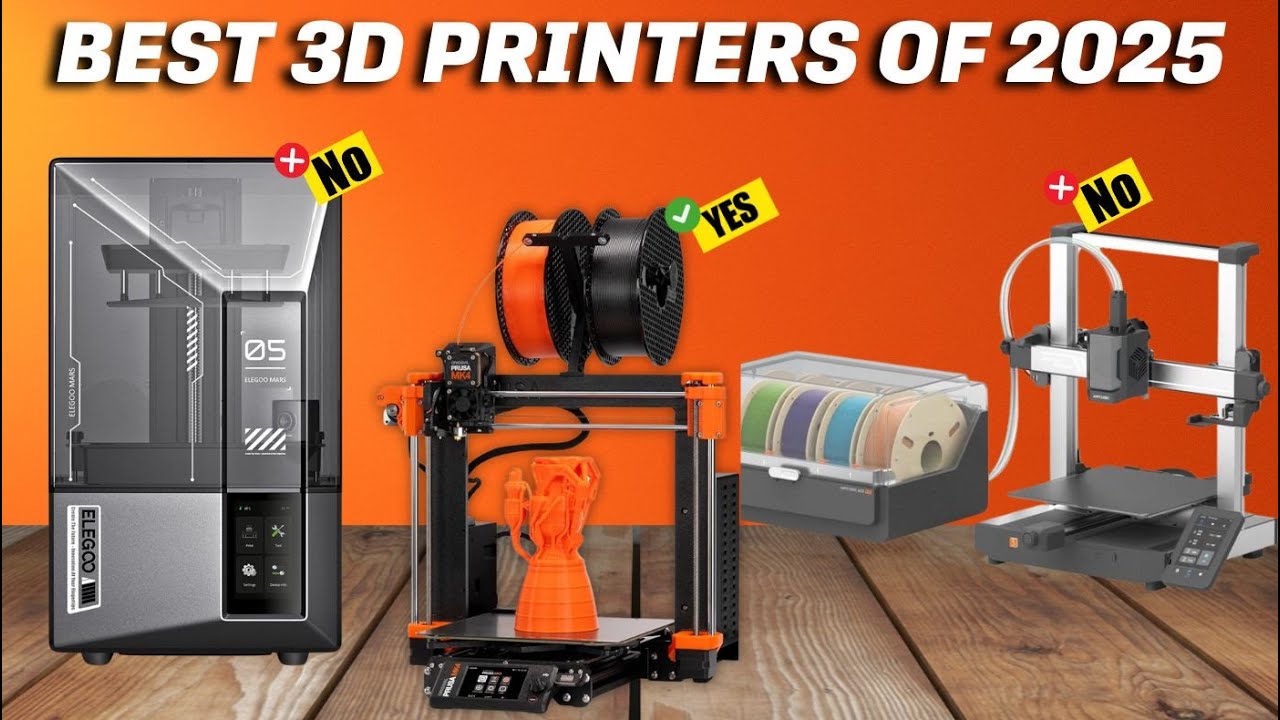 Best 3D Printers of 2025 - [ Who Is The NEW #1? - YouTube