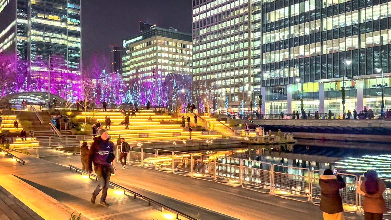 London Winter Lights 2025 | Canary Wharf Winter Lights Festival, London ...