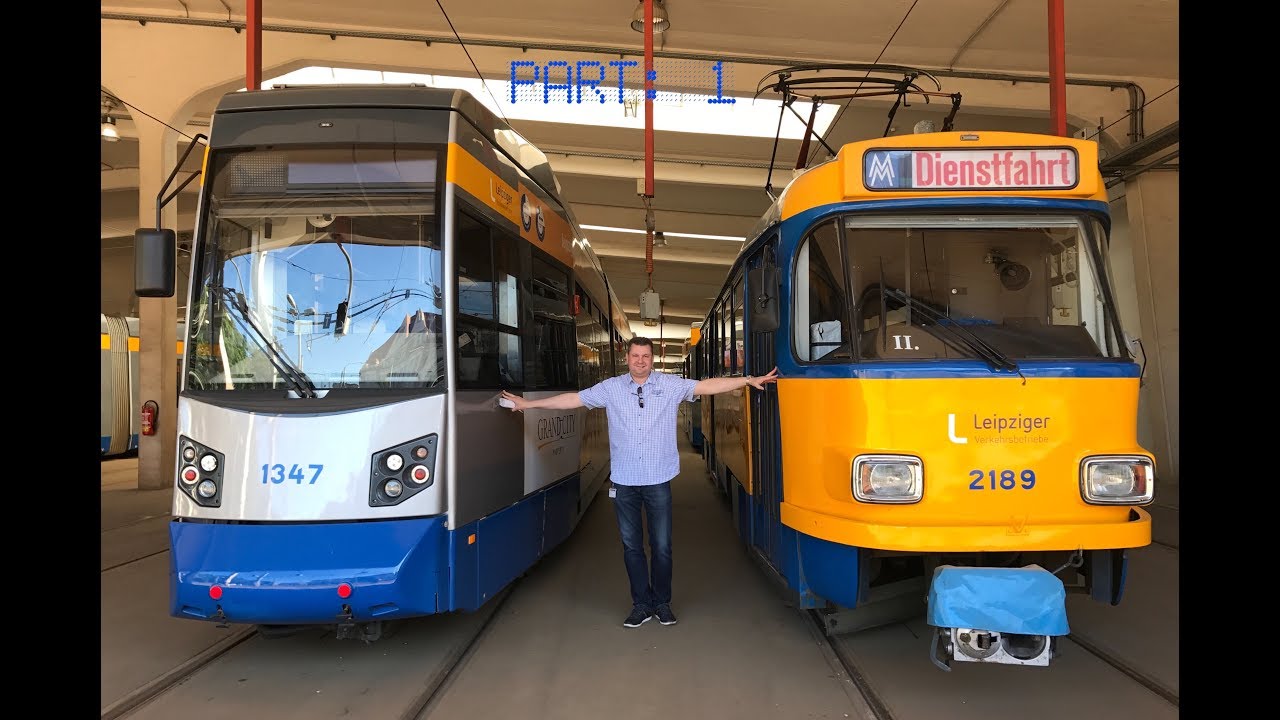 Leipzig and its tram with my dear friend and colleague Jens / Germany ...