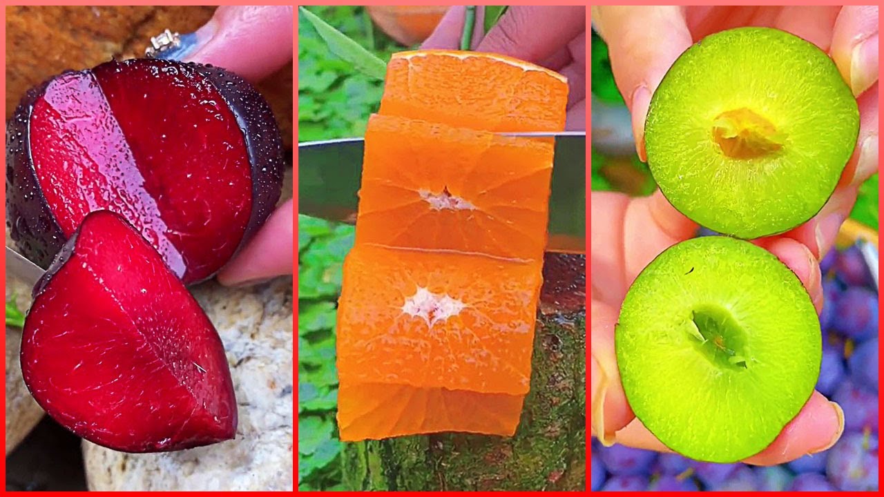 Fresh Fruit Ninja Cutting - Oddly Satisfying #5 - YouTube