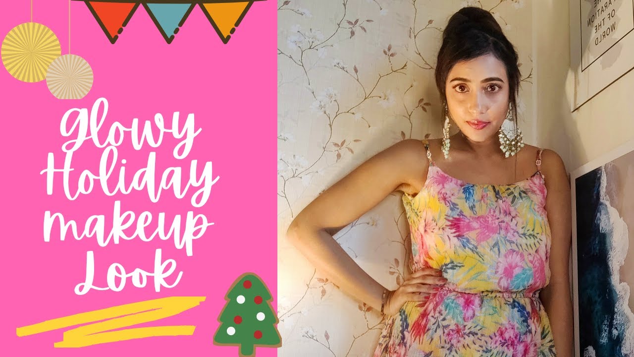 Pastel Glowy Hoilday Makeup Christmas Eve 2020 Youtube