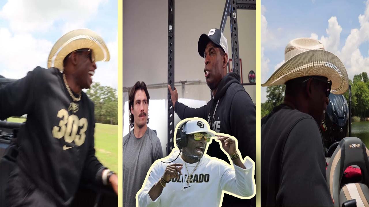 Deion Sanders' Insane Reaction to His Brand New Custom Boat 🔥 Coach ...
