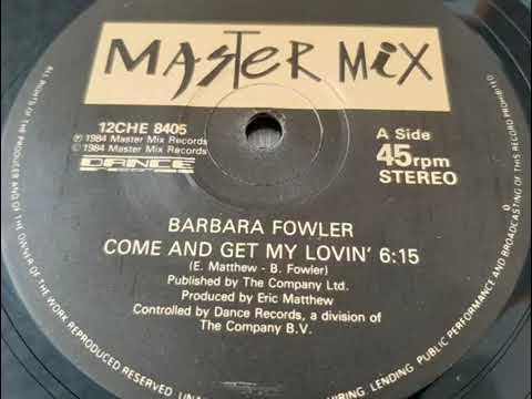 Barbara Fowler - Come And Get My Lovin' (1984) - YouTube