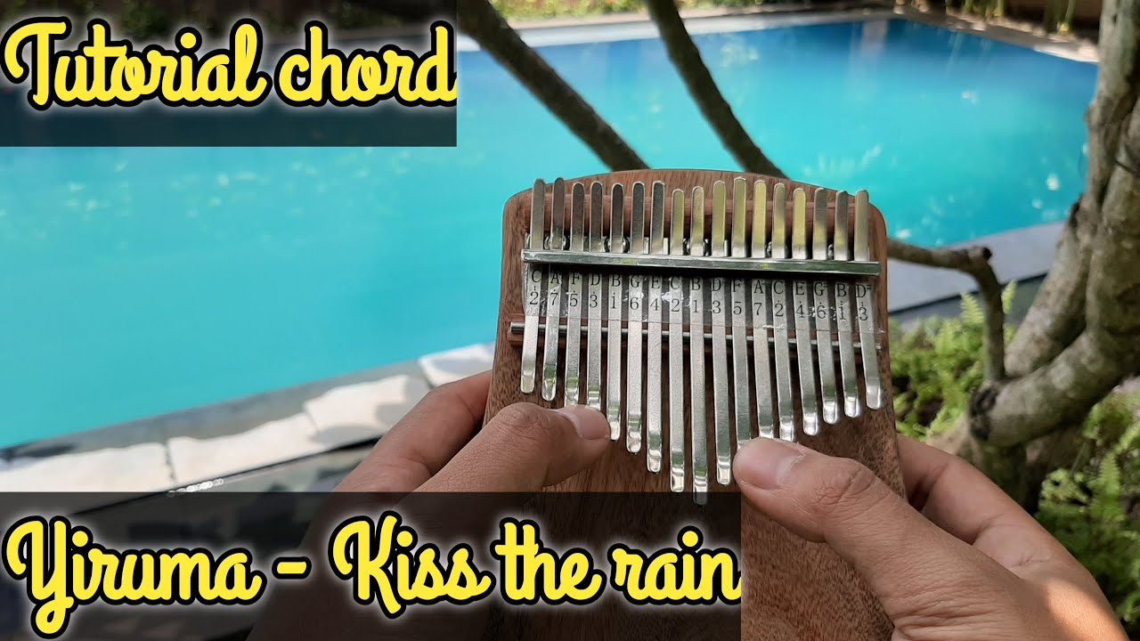 Yiruma - Kiss the rain | tutorial kalimba chord - YouTube