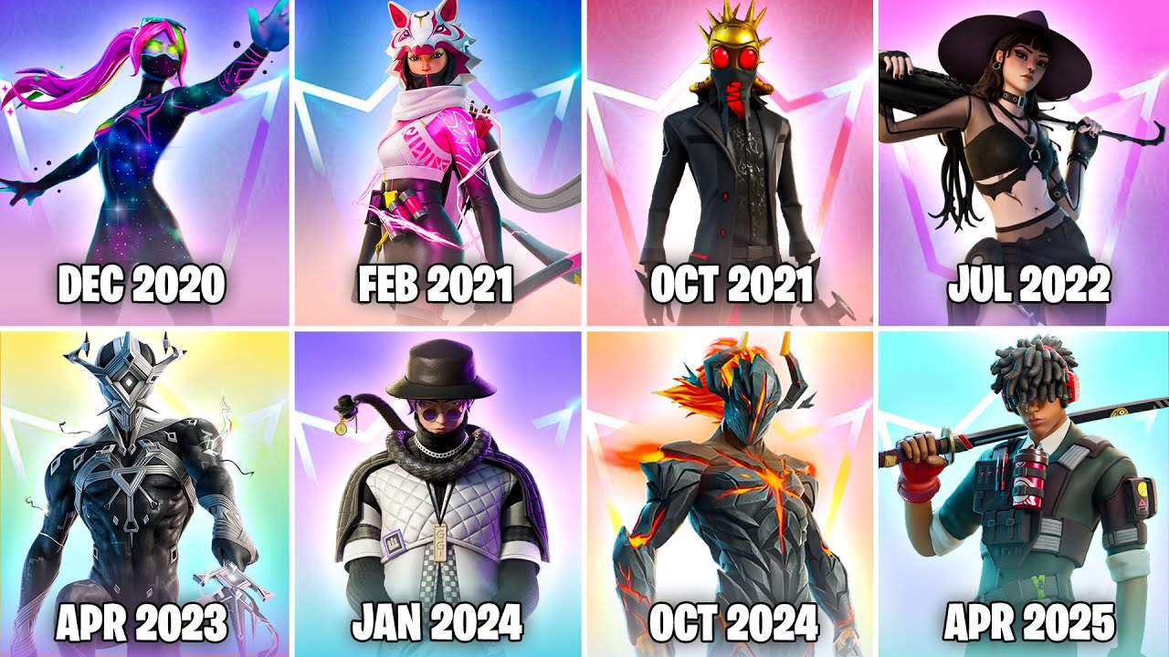 Evolution All Crew Pack Skins in Fortnite (Chapter 2 Season 4 - Chapter ...