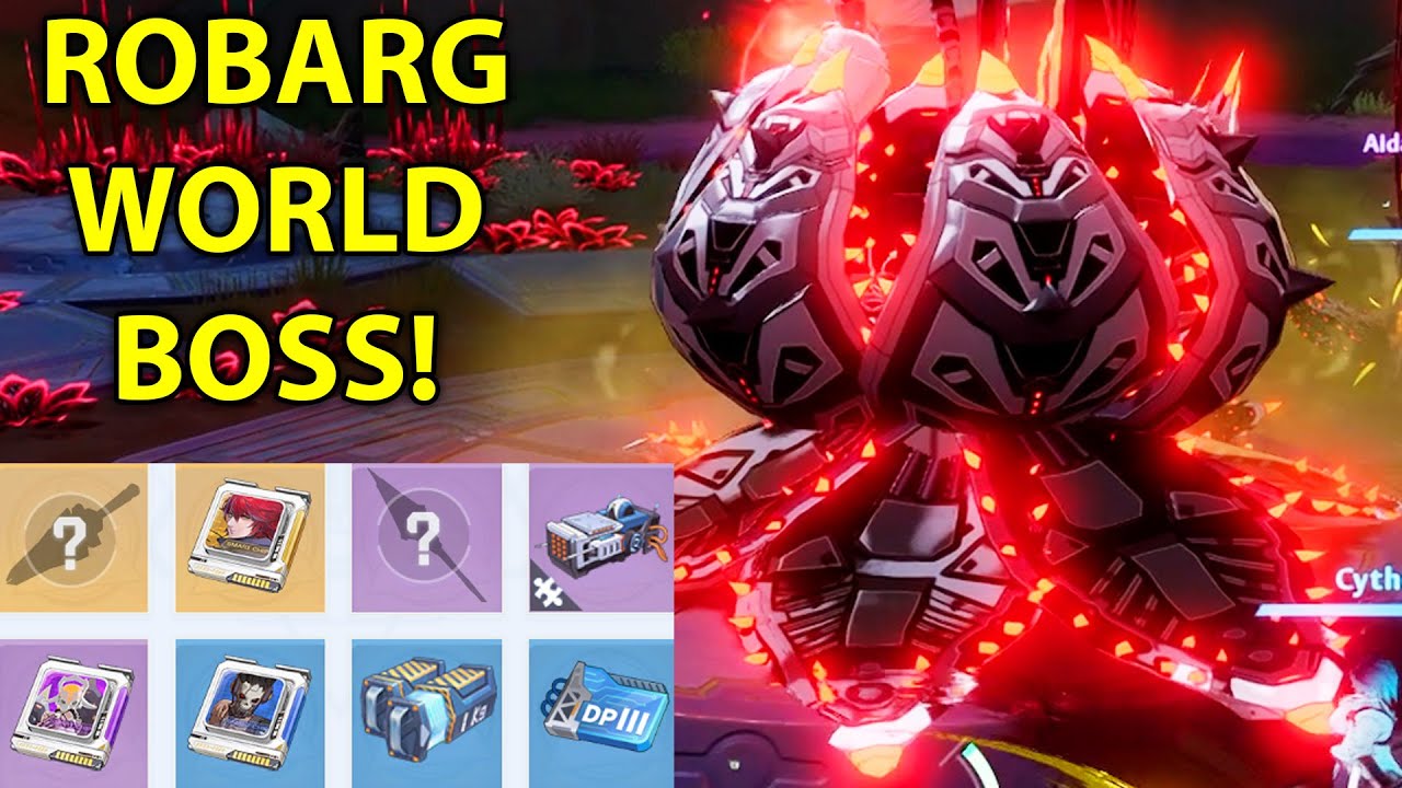 Robarg Tower Of Fantasy World Boss! - YouTube