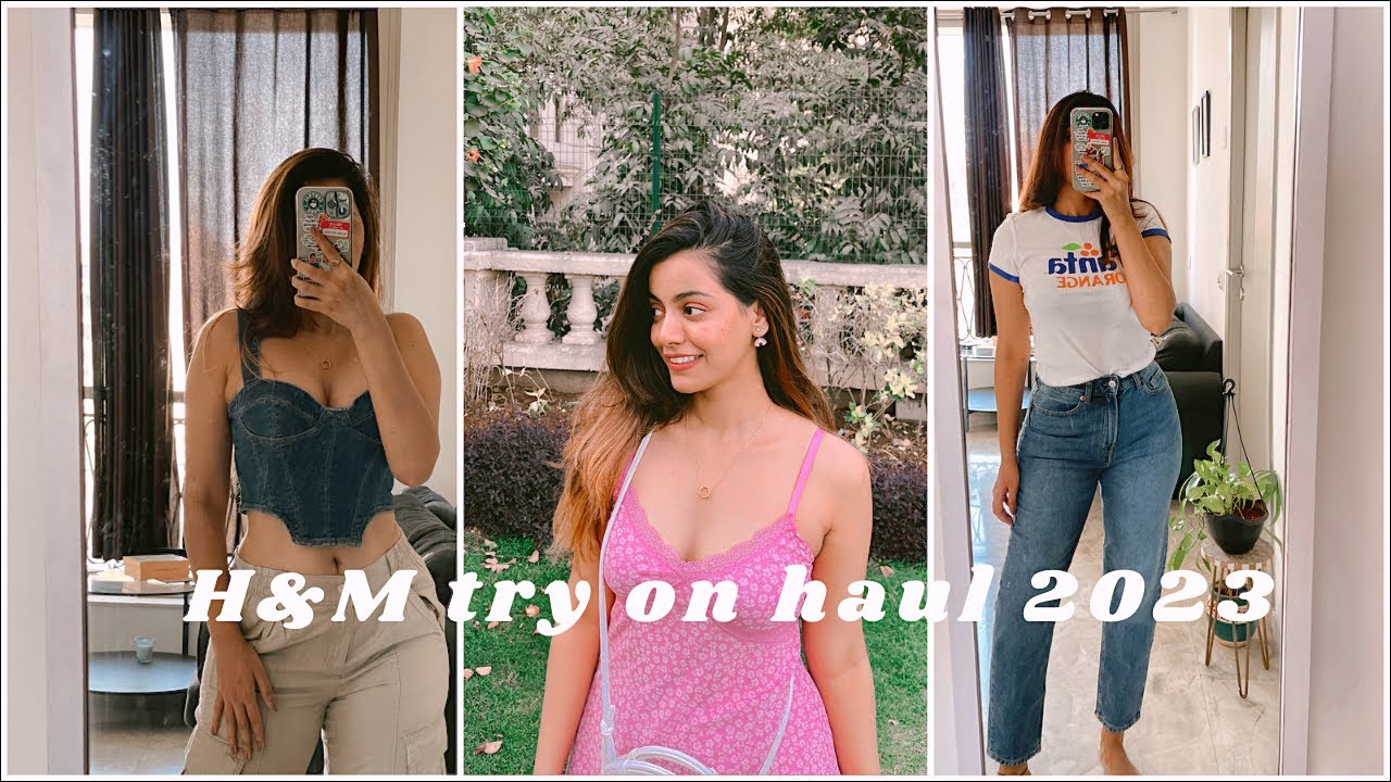 A very colorful h&m haul | New-in Spring Summer Try-on haul | Dresses ...