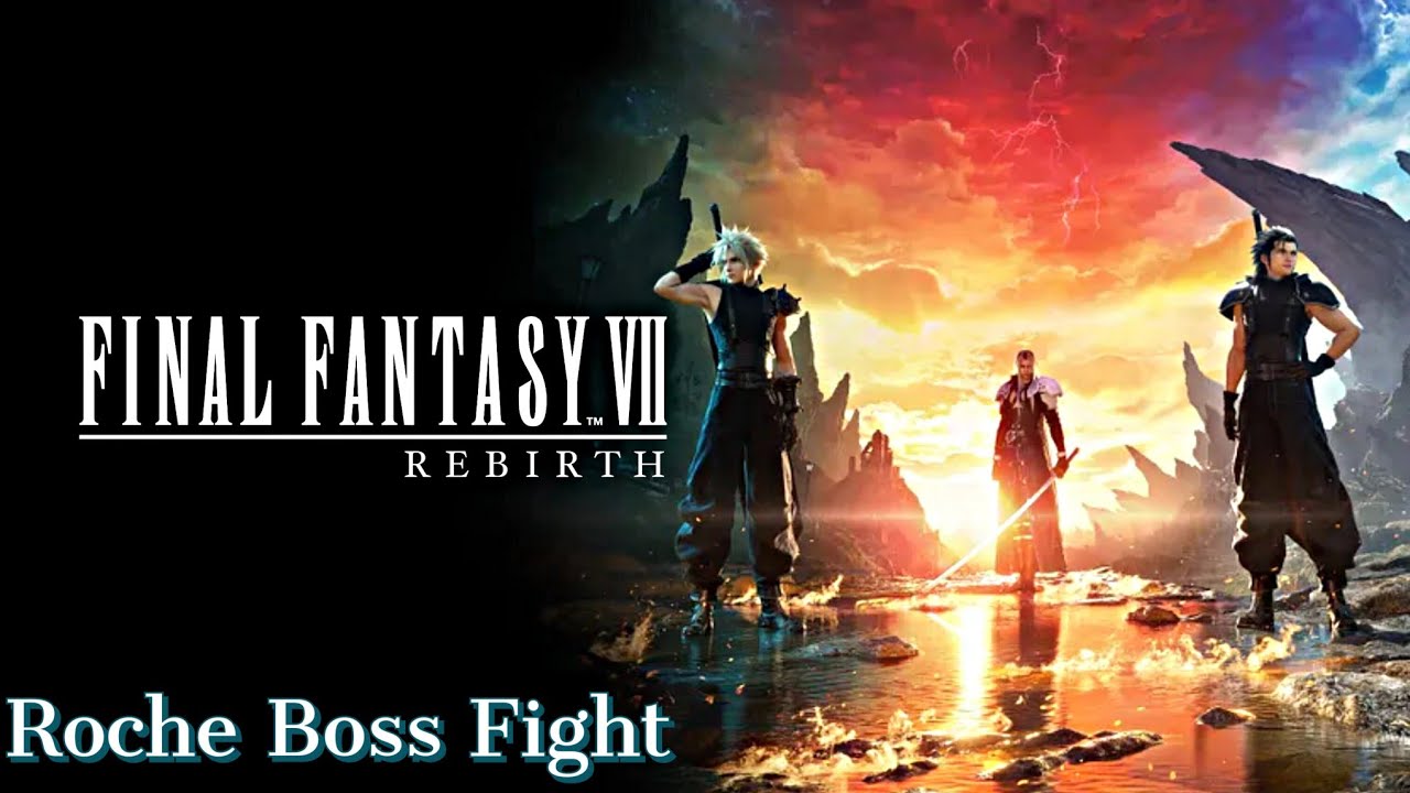 FINAL FANTASY 7 Rebirth: Chapter 11 "Roche Boss Fight" Gameplay - YouTube