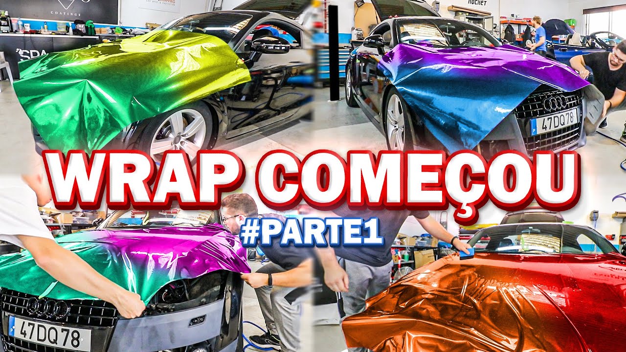 O NOVO WRAP DO TT JÁ COMEÇOU ! VAI SER UM ESTRONDO 😱 | AllSpeedDrive ...