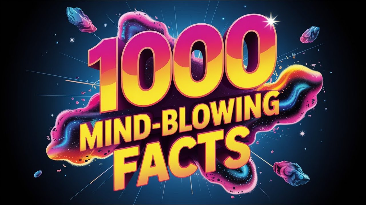 1000 Random Facts That Will Make You Smarter - YouTube