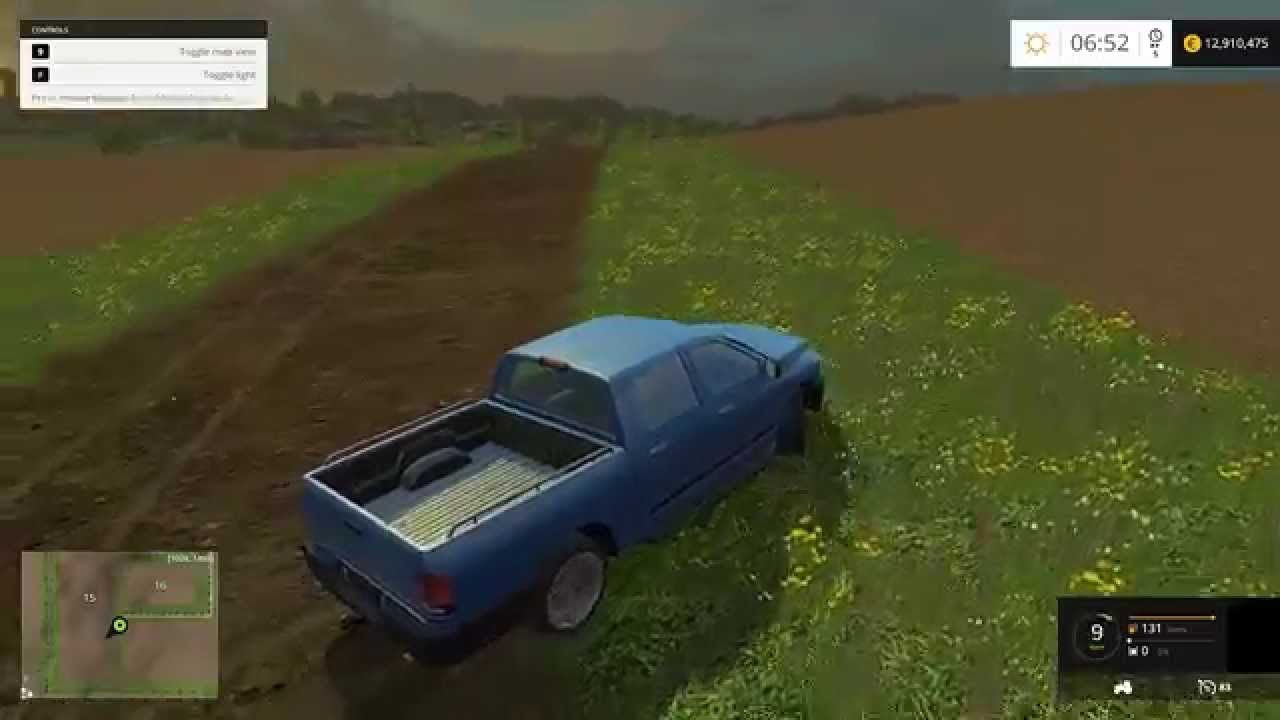 [FS15] Farming Simulator 2015 /car review [Lizard - piqup] - YouTube