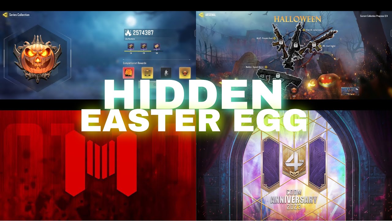 How to find COD Mobile Halloween Easter Egg Rewards page | CODM ...