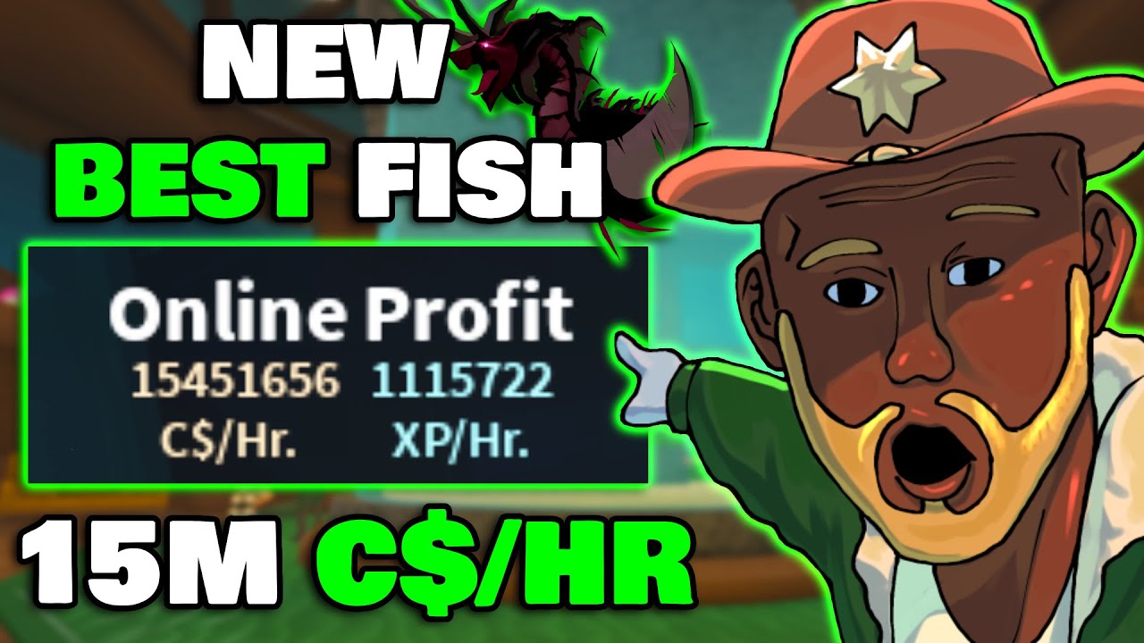 The NEW BEST FISH FOR AQUARIUM TO MAKE MILLIONS In FISCH Roblox ...