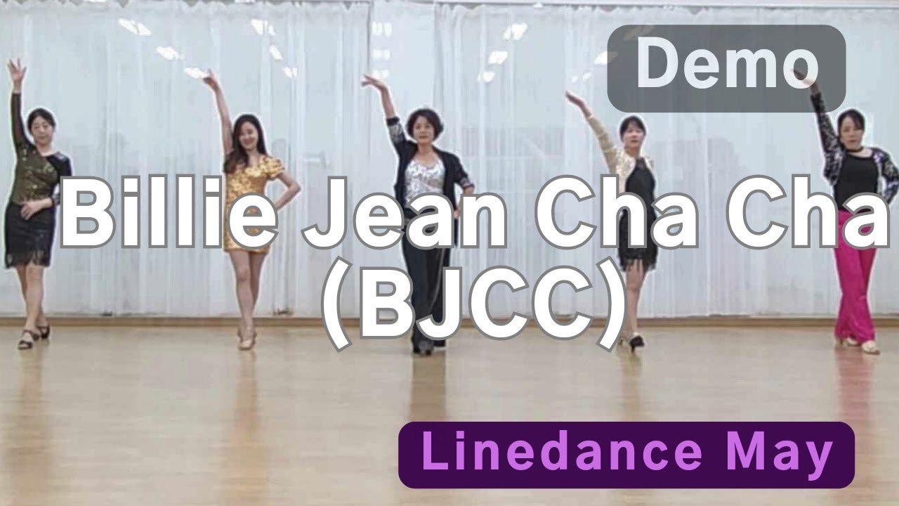 Billie Jean Cha Cha (BJCC) Line Dance (Improver) - Demo - YouTube