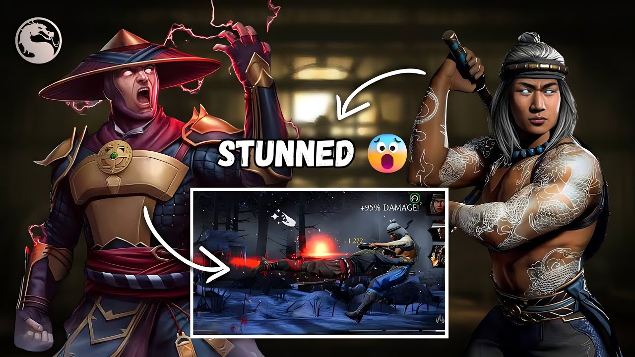 Raiden's Electric Fly Destroys Liu Kang | Mortal Kombat Mobile - YouTube