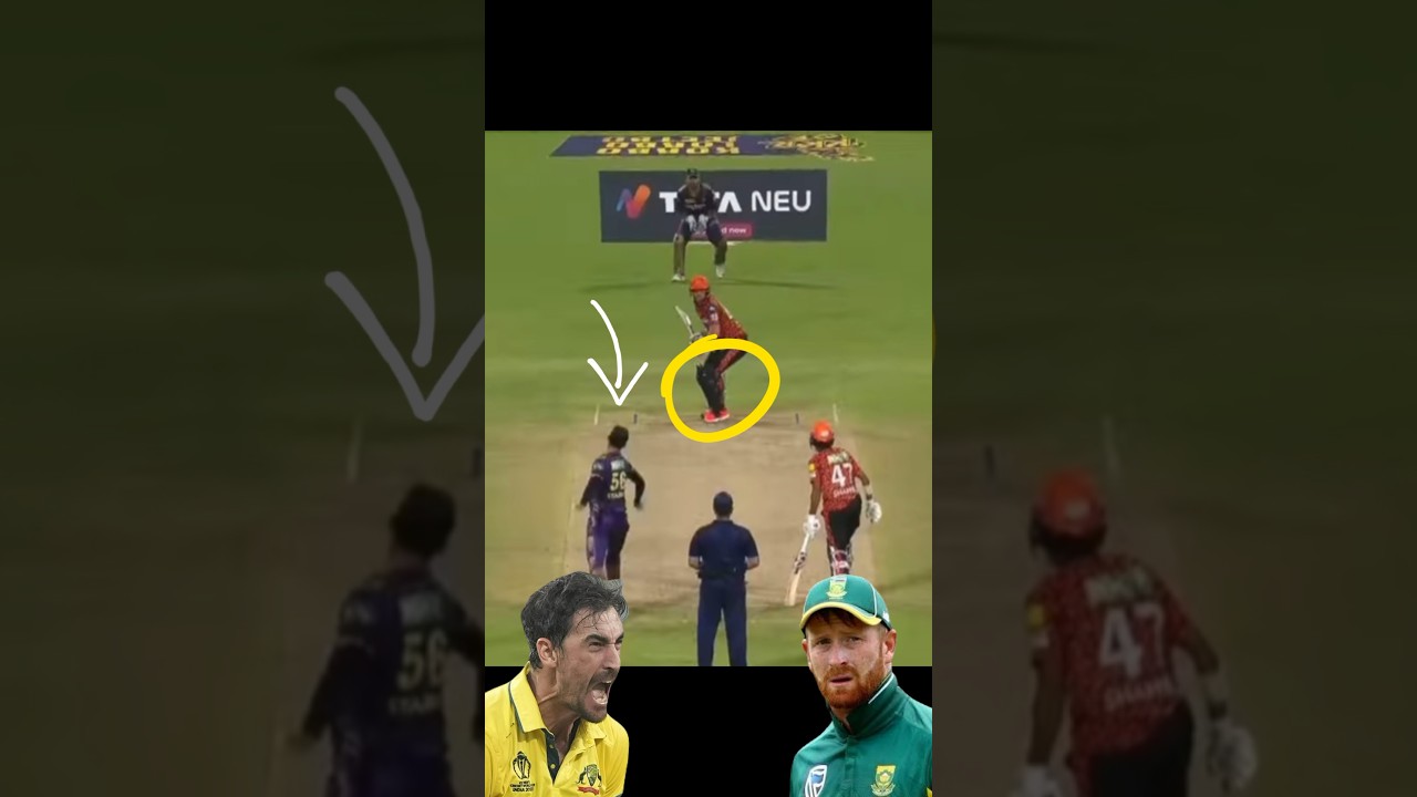 Analyzing Heinrich Klassen Batting | 6 | Vs Mitchell Starc | KKR VS SRH ...