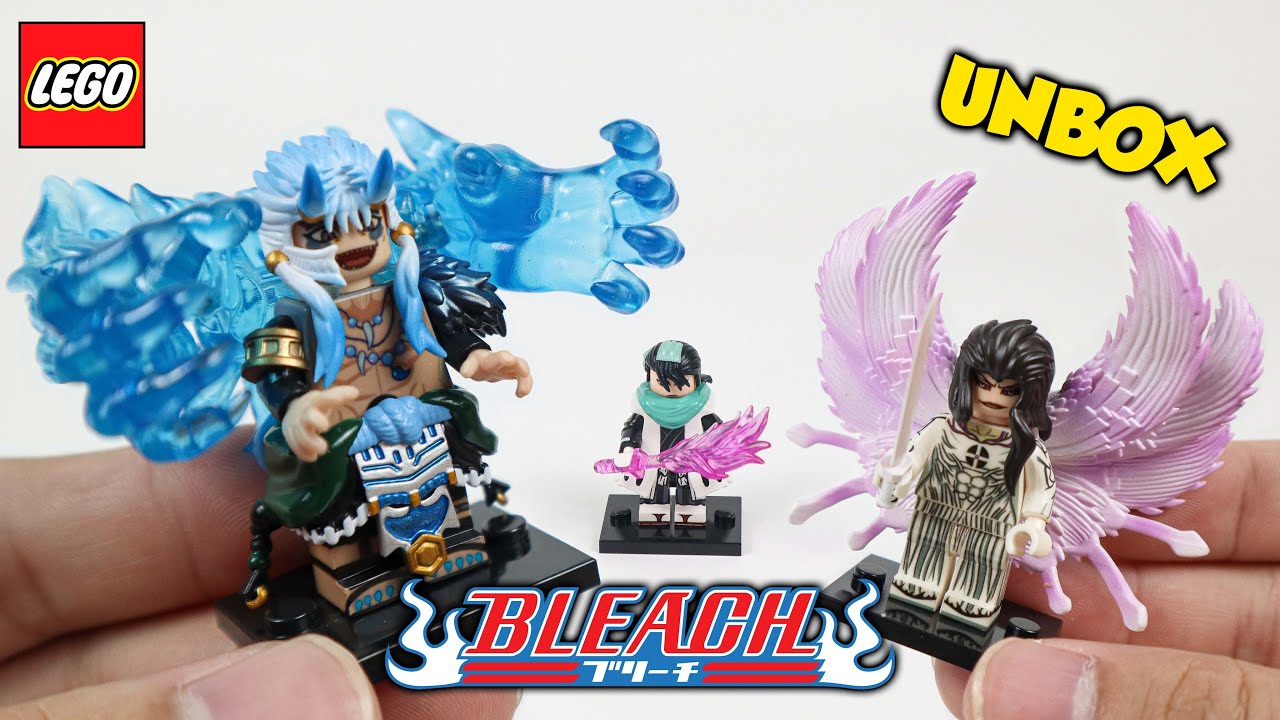 Unbox Lego Custom BLEACH !! Byakuya , Aizen , Grimmjow - Có gì khác ...