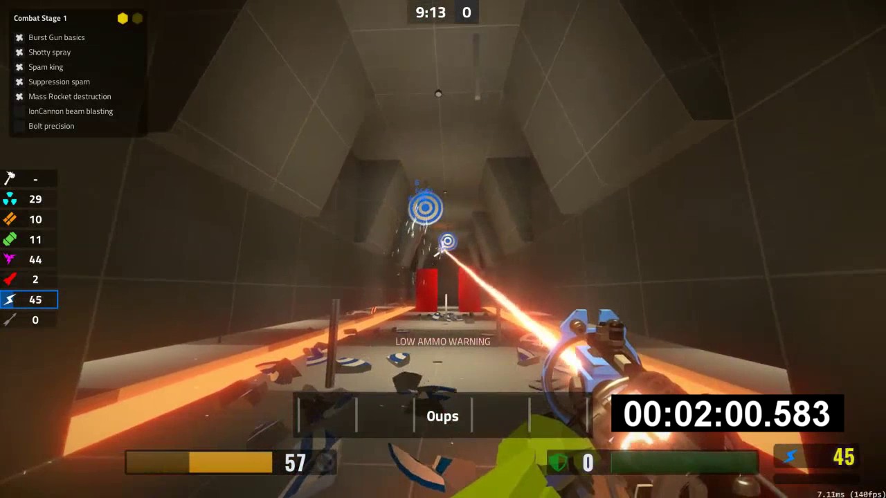 Reflex - All Training Levels 100% Speedrun (3:13s) - YouTube