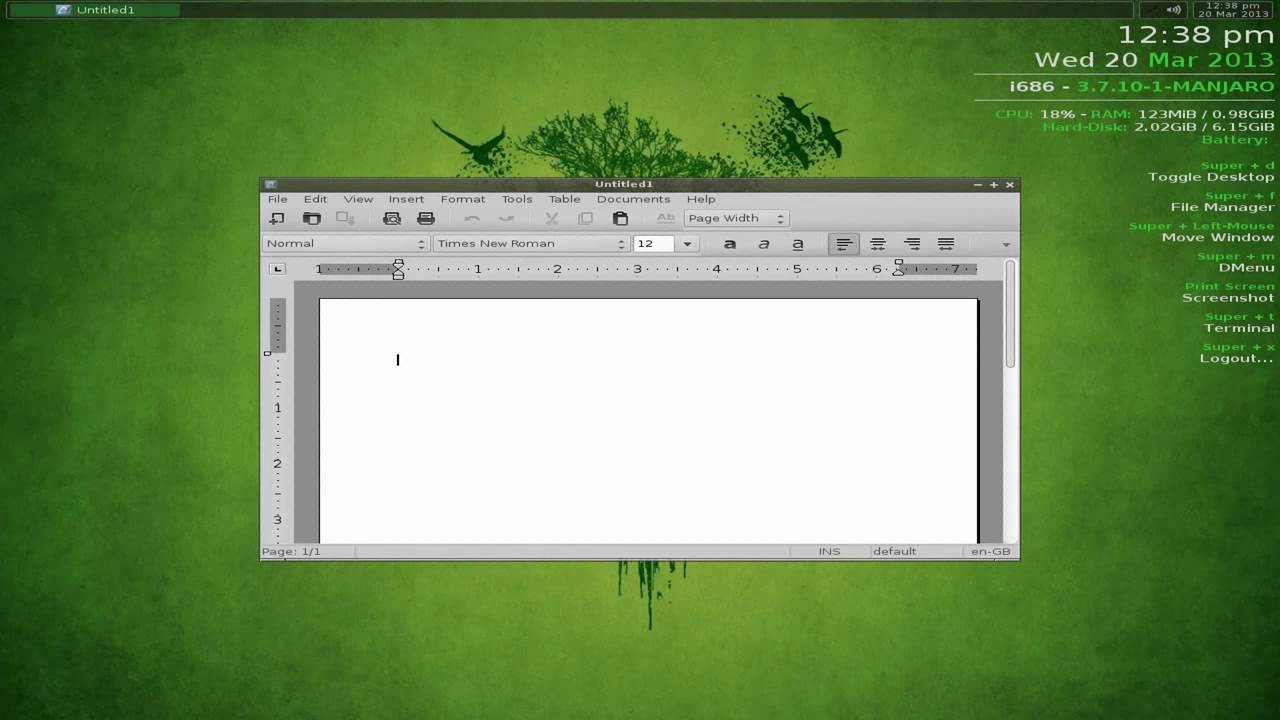 Manjaro Openbox Lite...Open The Box Archie..!! - YouTube