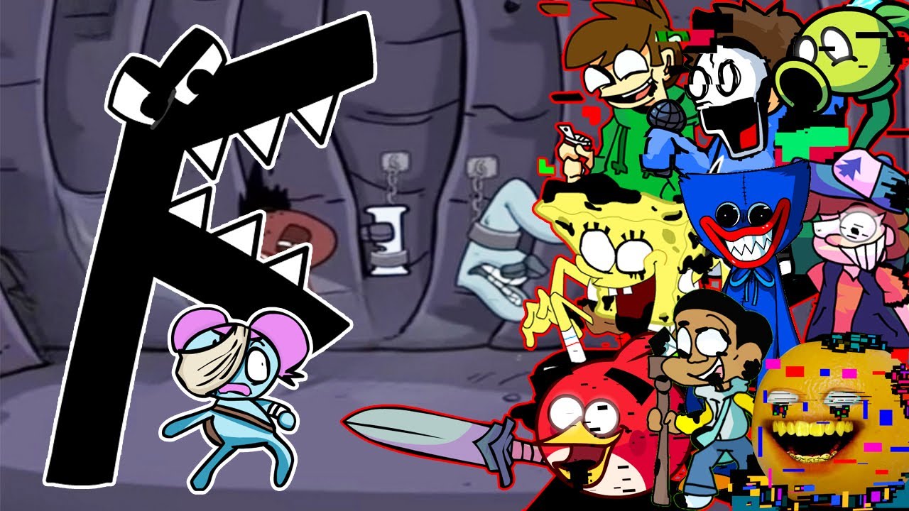 FNF - Friend Song (V3) But All Pibby Characters Sings It 🎤 (Every Turn ...