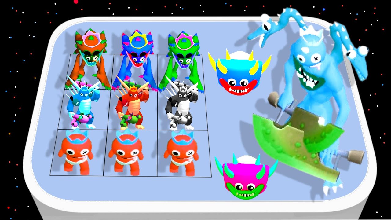 Monster Evolution Merge Battle_ Pink vs Blue Monster, ANDROID GAME ...