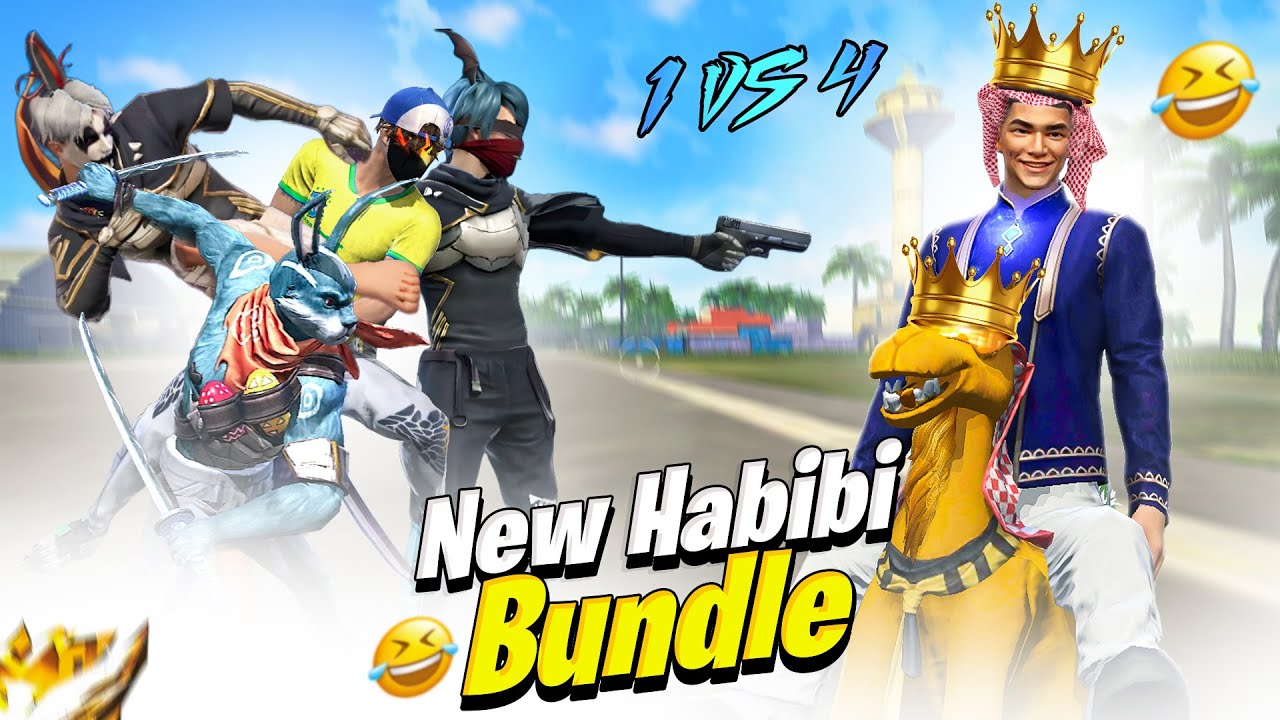 1 vs 4 Fullmap Gameplay 🗿 With New HABIBI 🐪 Costume😍 - YouTube