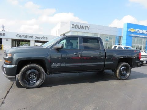 2018 Silverado LT Z71 4WD Crew Cab Graphite Metallic - YouTube