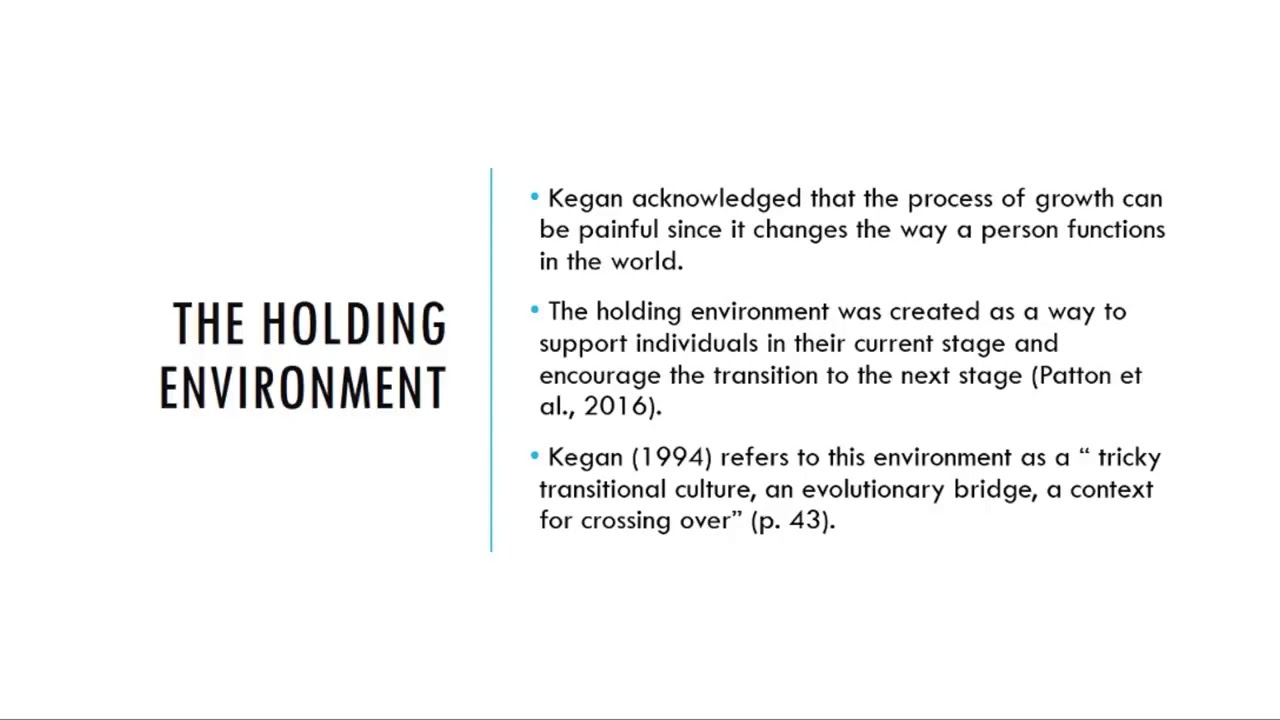 Kegan's Theory of Identity Development - YouTube