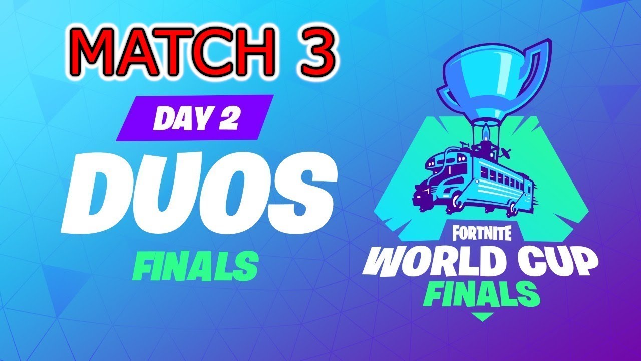 Fortnite World Cup Finals Duos Game 3 (Full Match) - YouTube