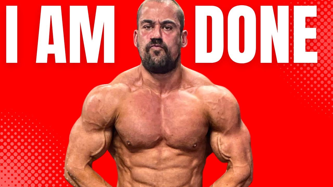 I AM DONE WITH BODYBUILDING PREP - YouTube