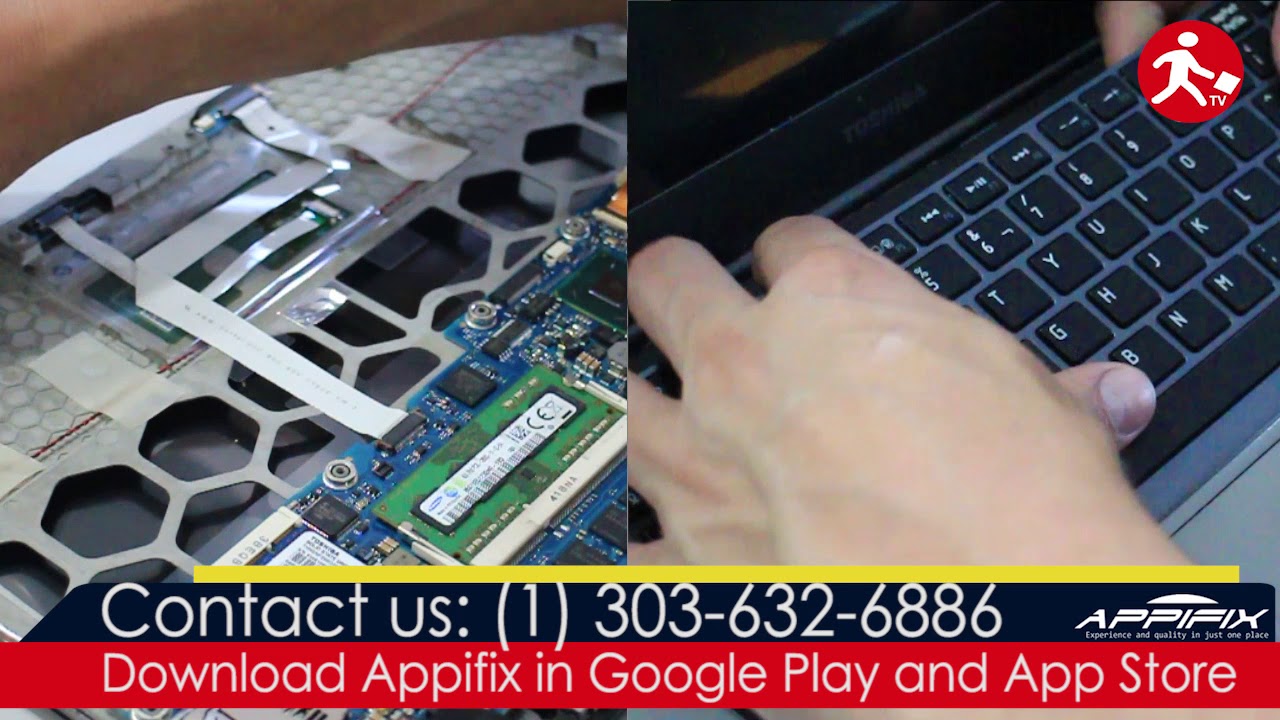 TOSHIBA PORTEGE Z930 KEYBOARD REPAIR IN DENVER AURORA CO - YouTube