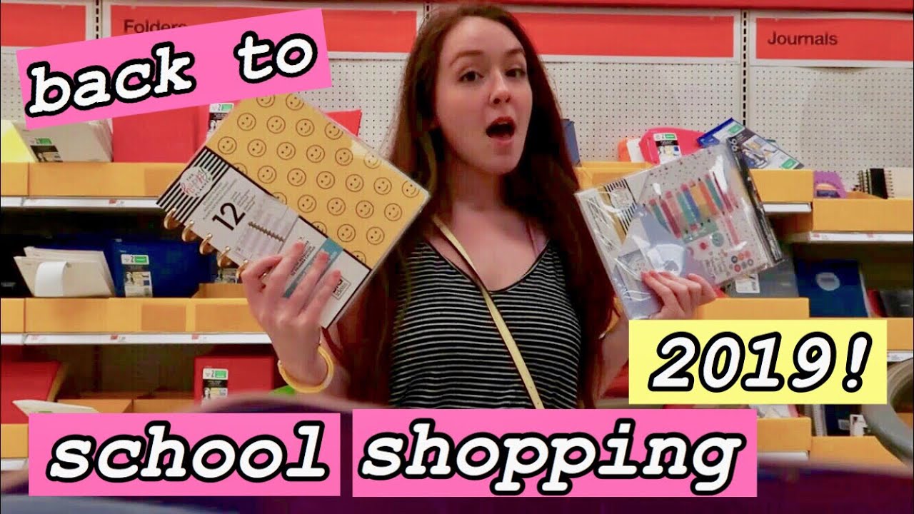 Back to School Shopping/2019!! (junior year) - YouTube