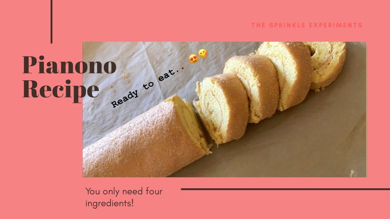 How to make PIANONO | Filippino Roll Cake - YouTube