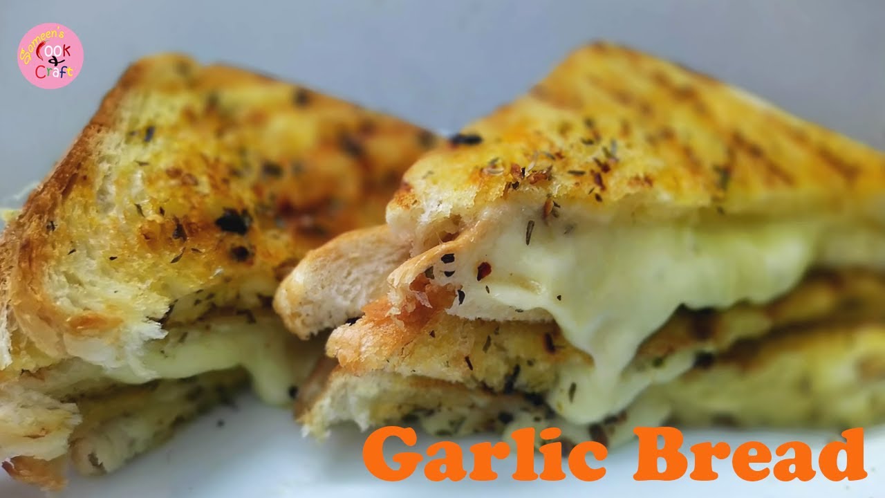 Garlic Bread │Home Made Garlic Bread│Breakfast Bread│Immunity Bread ...