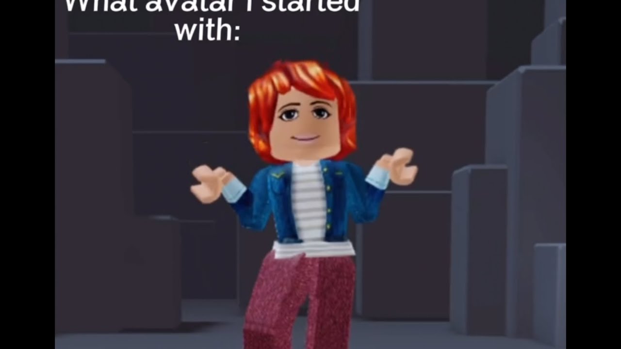 My Roblox avatar then vs now - YouTube