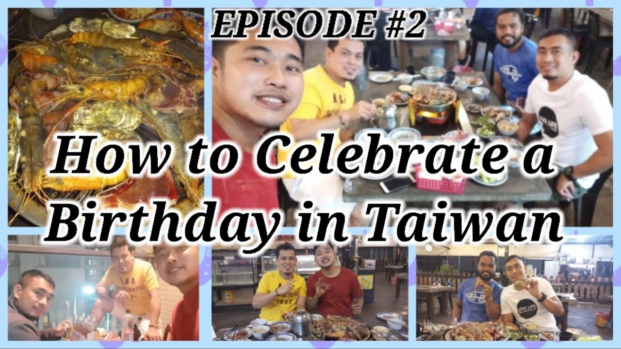 Birthday Celebration in Taiwan - YouTube
