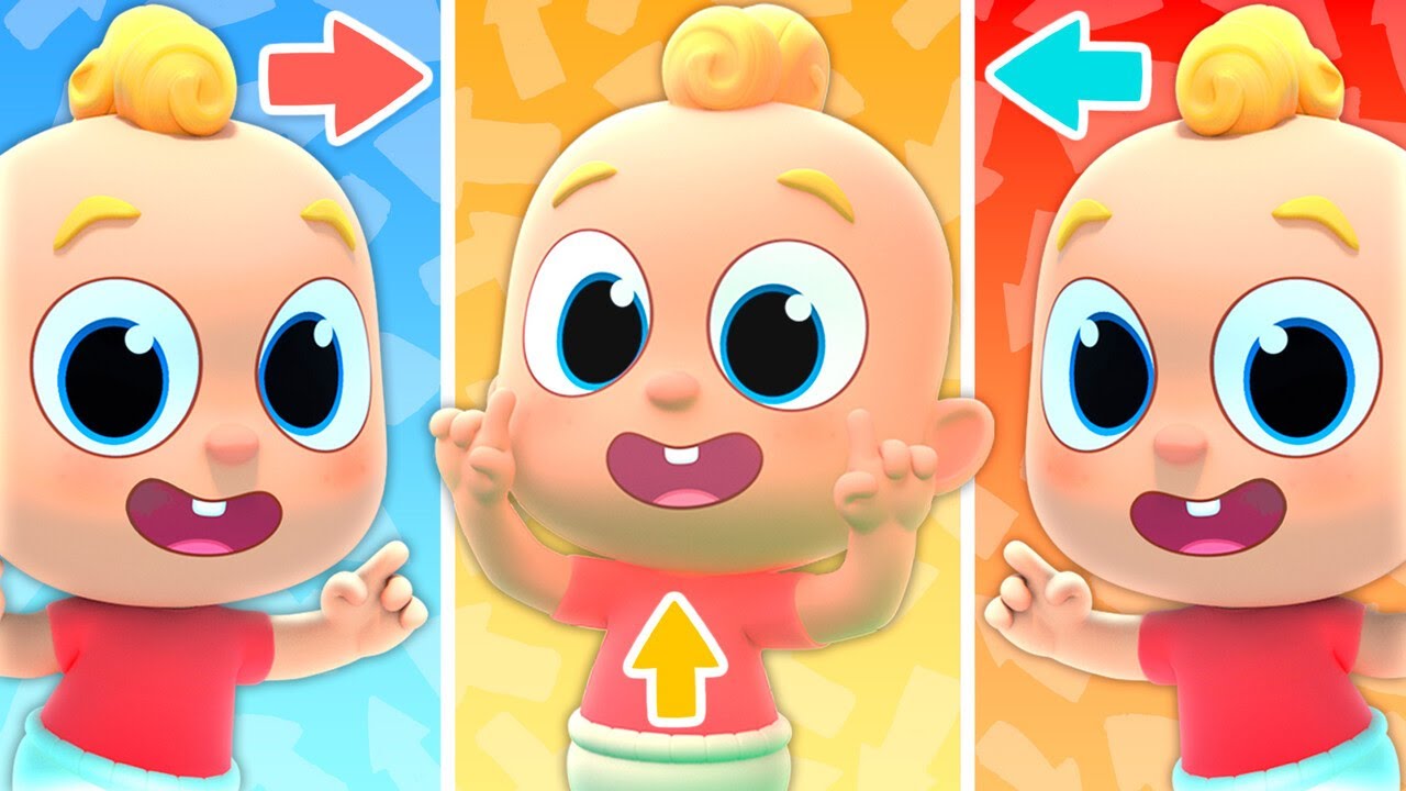 Learning Directions Song! 🚗 + More Nursery Rhymes & Songs for Kids ...