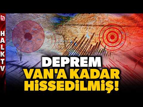 ŞANLIURFA'DA YÜREKLER AĞZA GELDİ! Korkutan deprem Van'a da ulaştı herkes sokakta! Bölgede son durum!