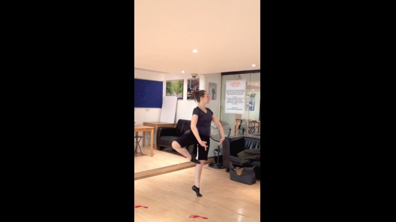 Sous-Sous With Relevés Passés: ballet tutorial (beginner level and ...