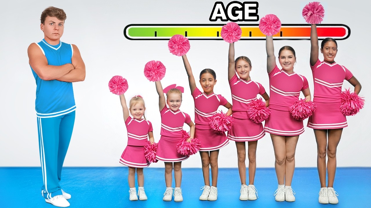 Ages 1-18 Compete in CHEERLEADING Tournament - YouTube