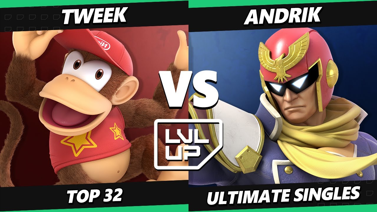 LVL UP EXPO 2023 - Tweek (Diddy Kong) Vs. Andrik (Captain Falcon) SSBU ...