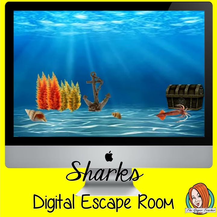 Sharks Escape Room Boom Cards - YouTube