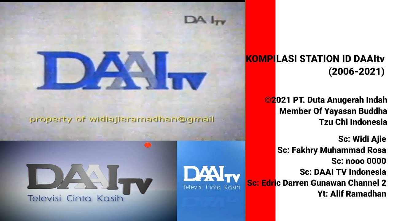 Kompilasi Station Id DAAItv (2006-2021) - YouTube