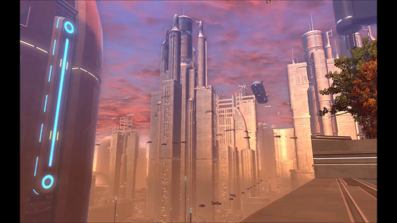 SWTOR Music - Coruscant Ambience - Prosperity - YouTube