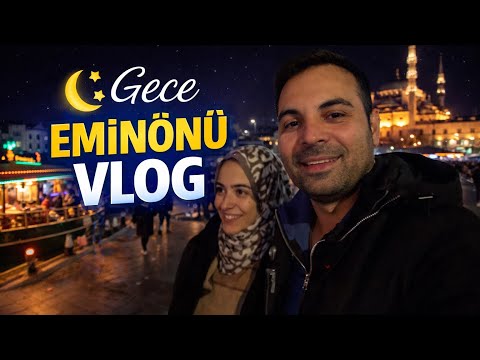 Gece Eminönü Vlog ( Balık ekmek Keyfi )