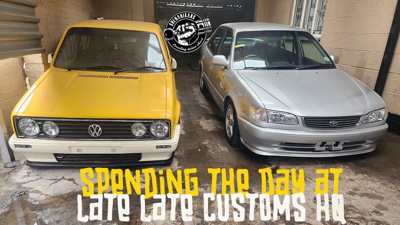 SPENDING THE DAY AT @LateLateCustoms HQ - YouTube