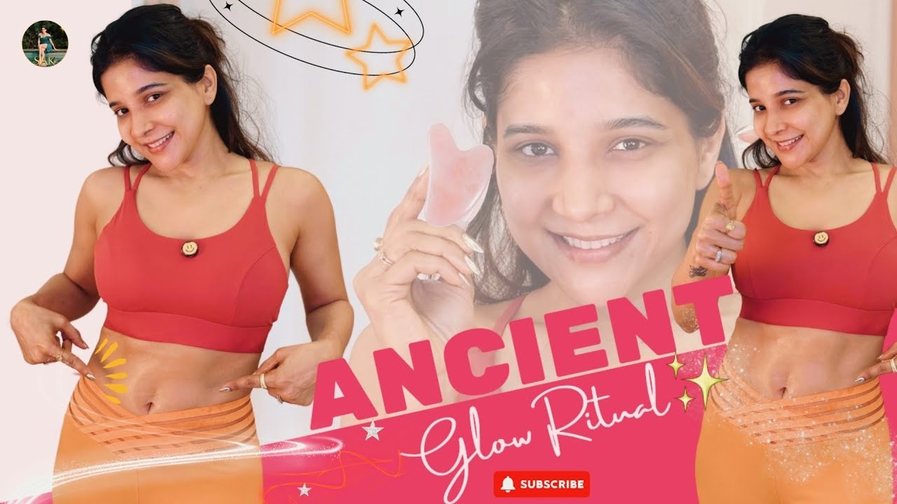 How I Sculpt My Face & Abs Naturally | Gua Sha + Morning Contour Ritual ...