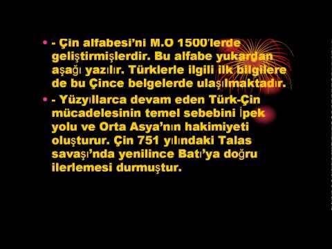 ÇİN UYGARLIKLARI