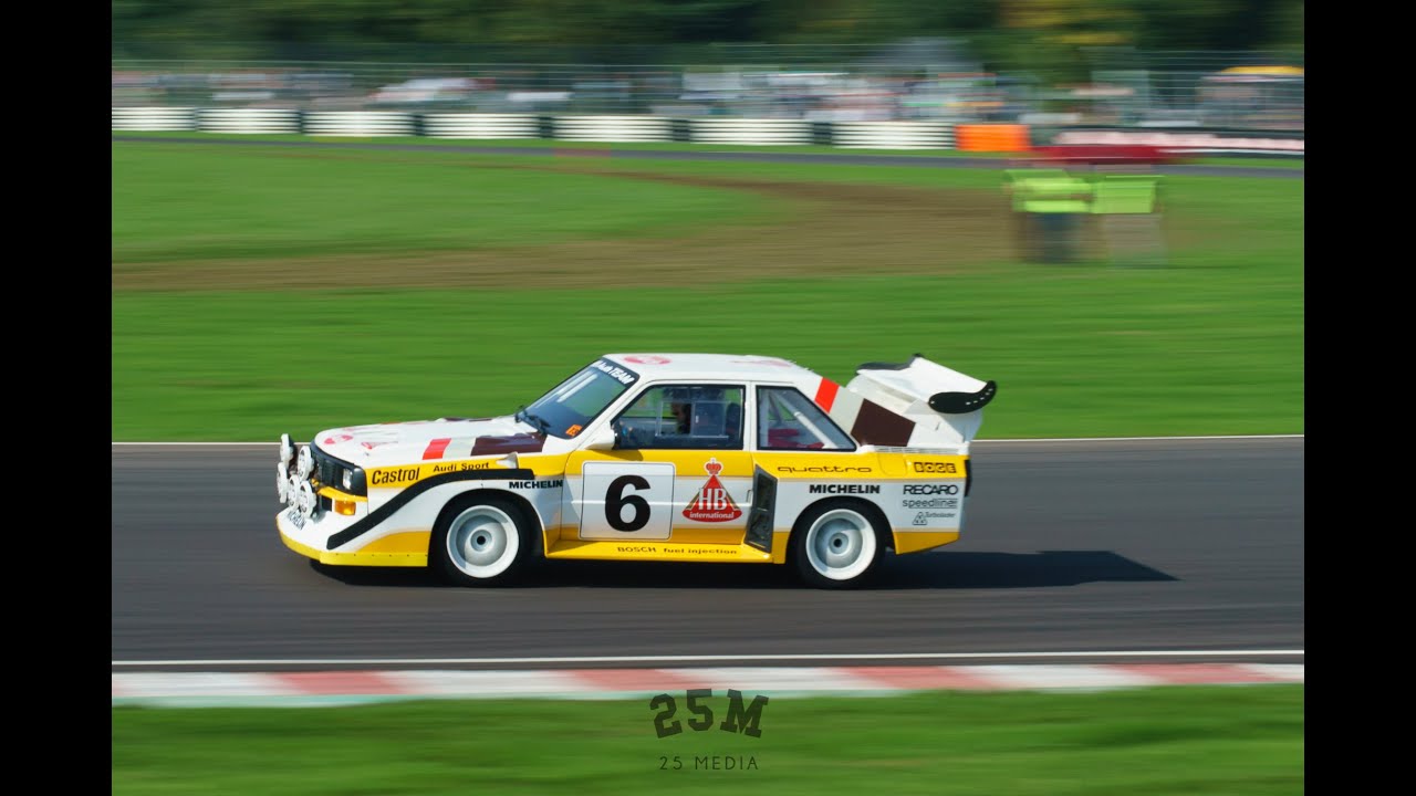 Rally Legends Group B and WRC cars, Track Action from Rally Day 2015 ...